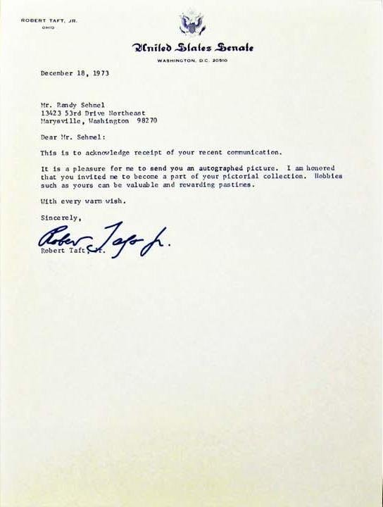 Political Signed Letters Page 3 Of 4 Autographs